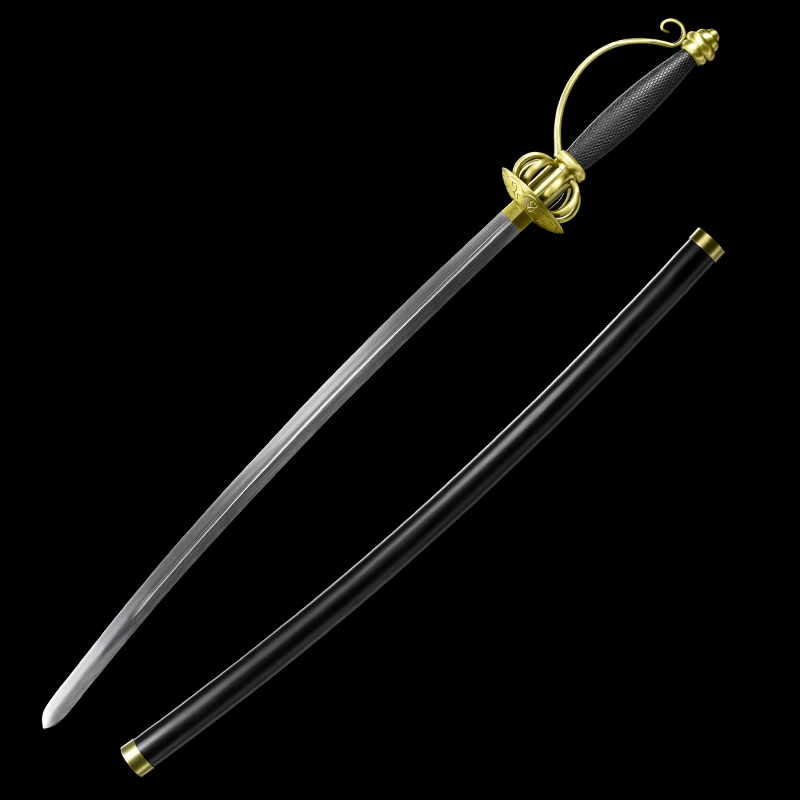 Metal Katana / Sword Cavendish One Piece Durandal Rapier Sword (366/36 ...