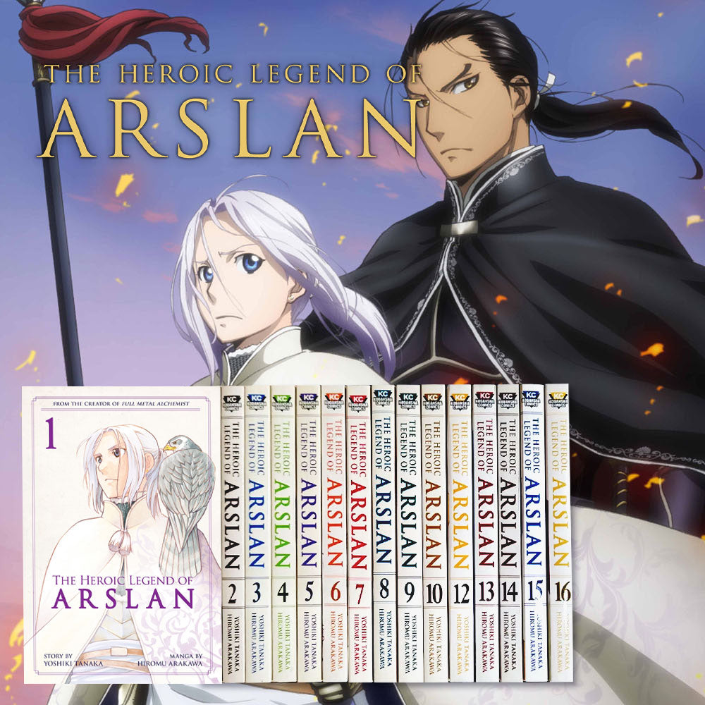 The Heroic Legend Of Arslan Manga Book — Anime House