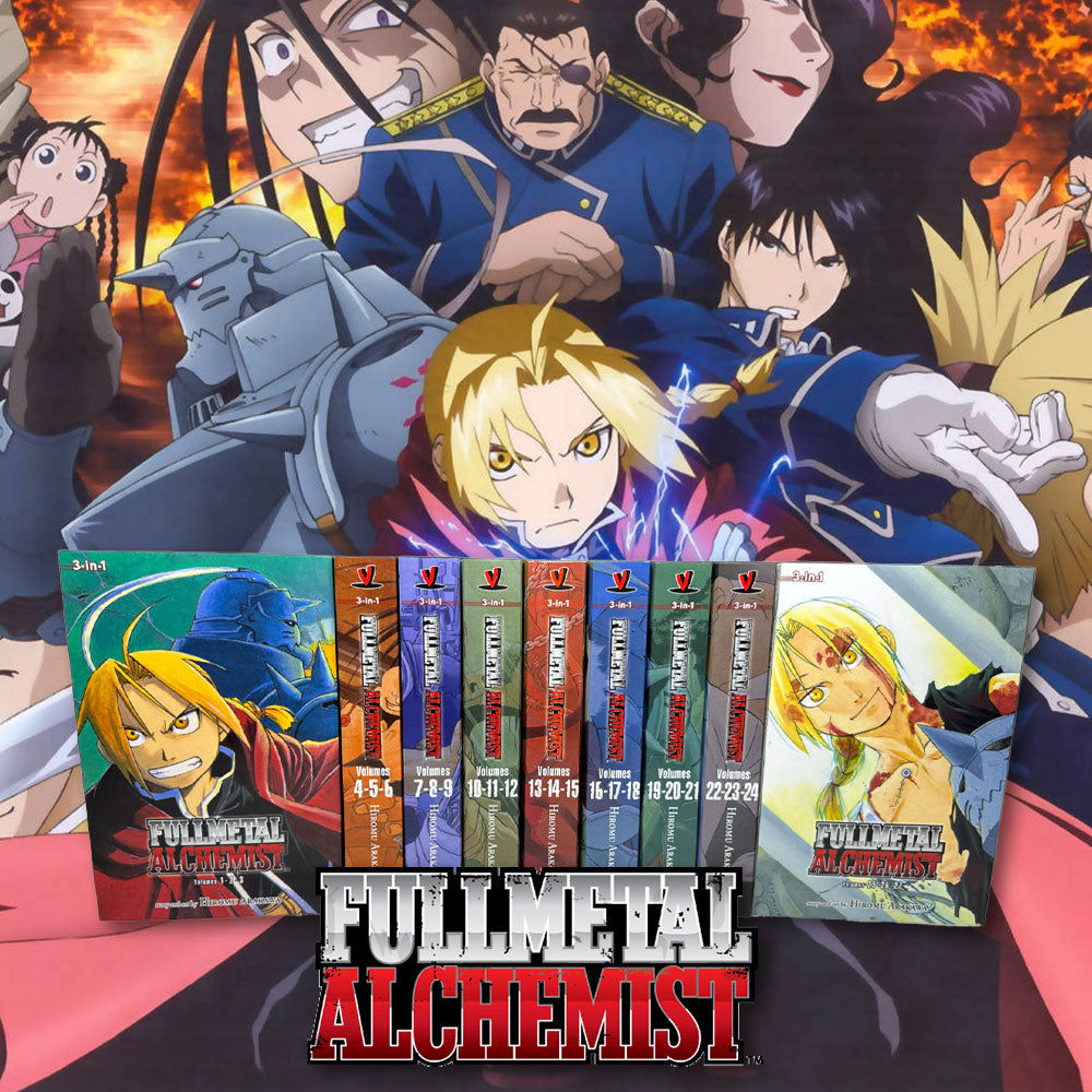 Fullmetal Alchemist (3-in-1 Edition) Manga Books — Anime House ANZ