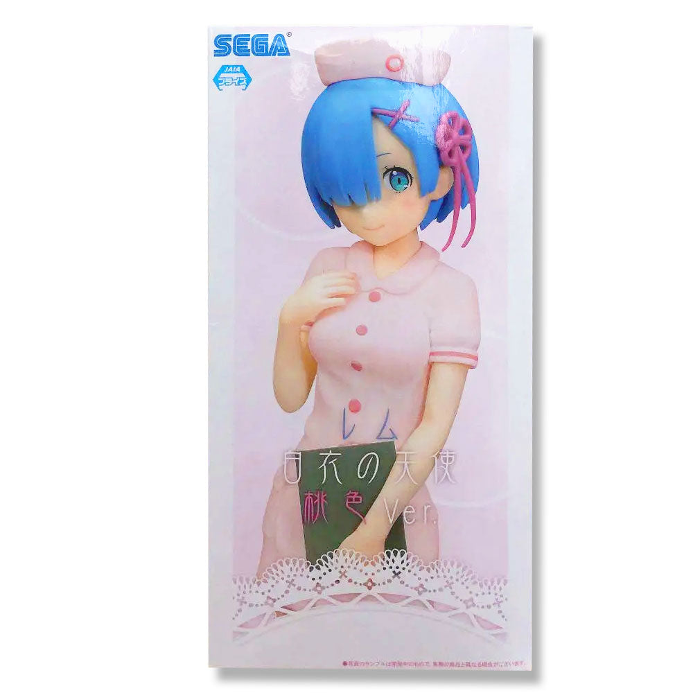 SEGA Re:Zero Starting Life in Another World Premium Rem (Pink Nurse Ve ...