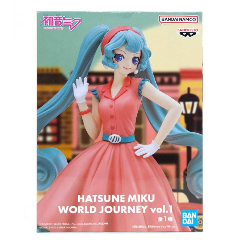 Bandai Vocaloid World Journey Vol.1 Hatsune Miku Figure — Anime House ANZ