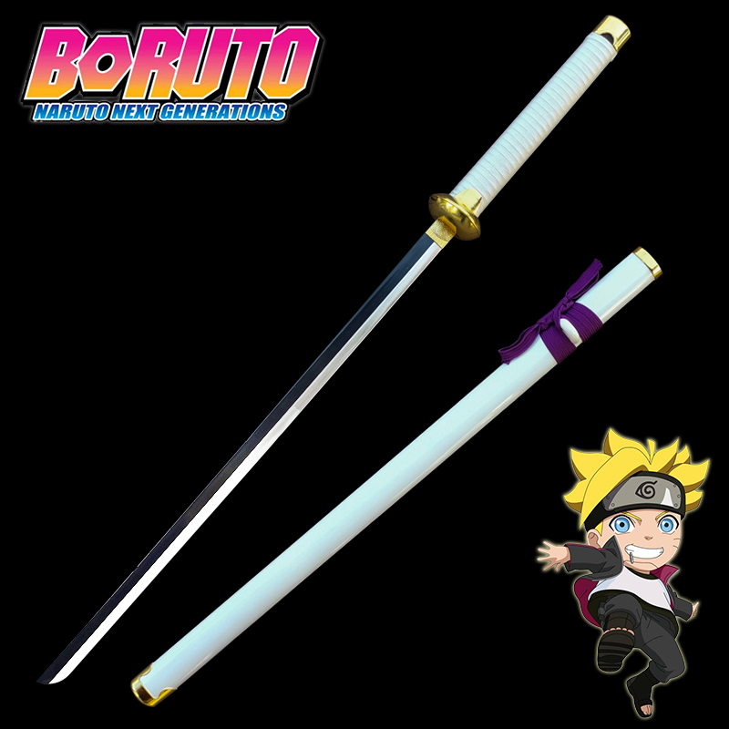 Metal Sword Katana Boruto Naruto Next Generation Sword of Sasuke 375 ...
