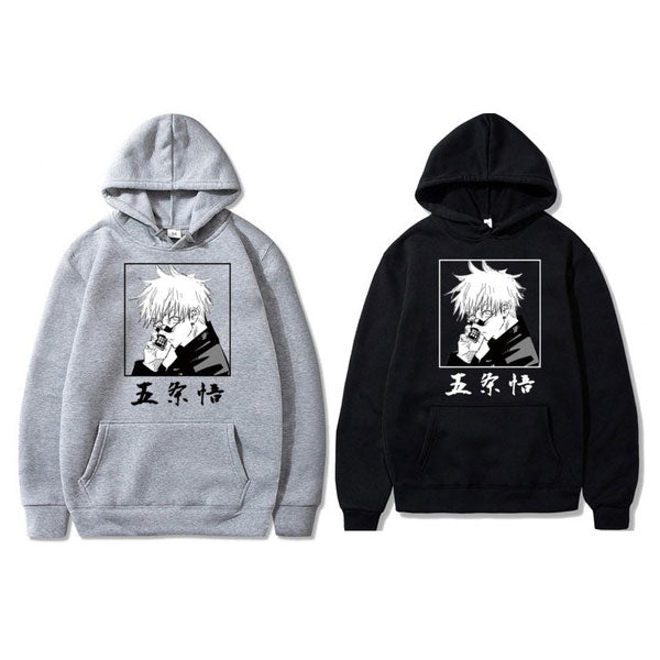 JUJUTSU KAISEN SATORO GOJO JUMPER HOODIE — Anime House
