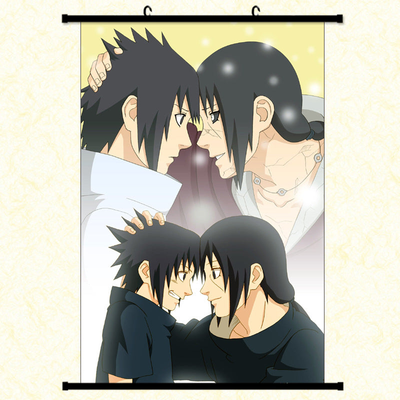Wall Scroll - Naruto Sasuke — Anime House ANZ