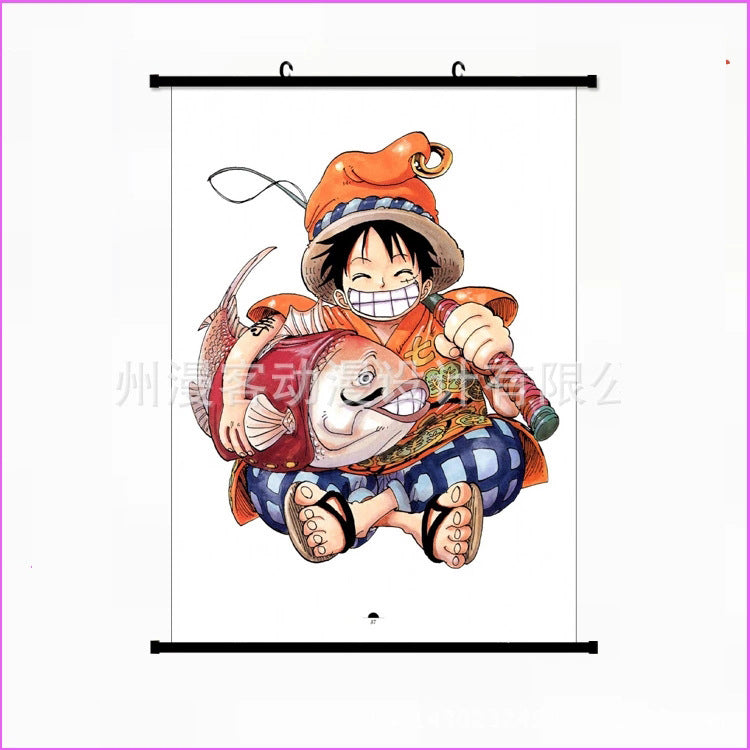 Wall Scroll - One Piece Luffy — Anime House ANZ