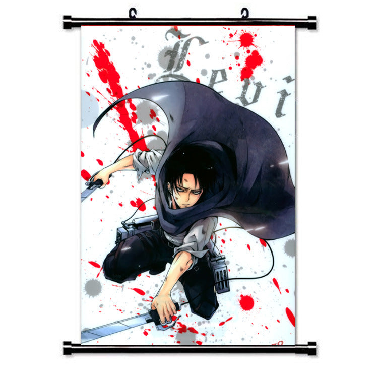 Wall Scroll – Attack On Titan Levi — Anime House