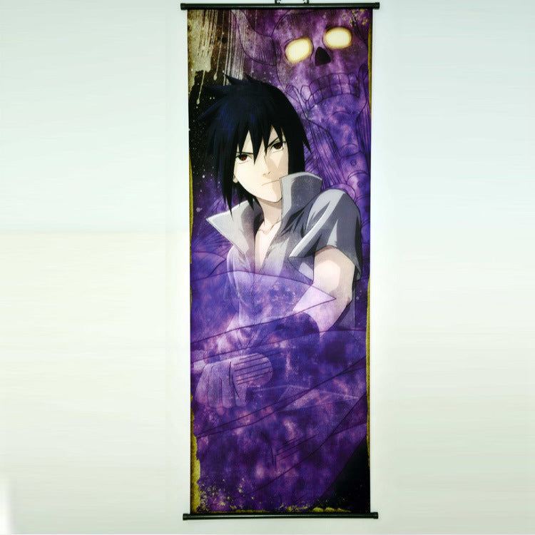Wall Scroll - Naruto Sasuke — Anime House ANZ