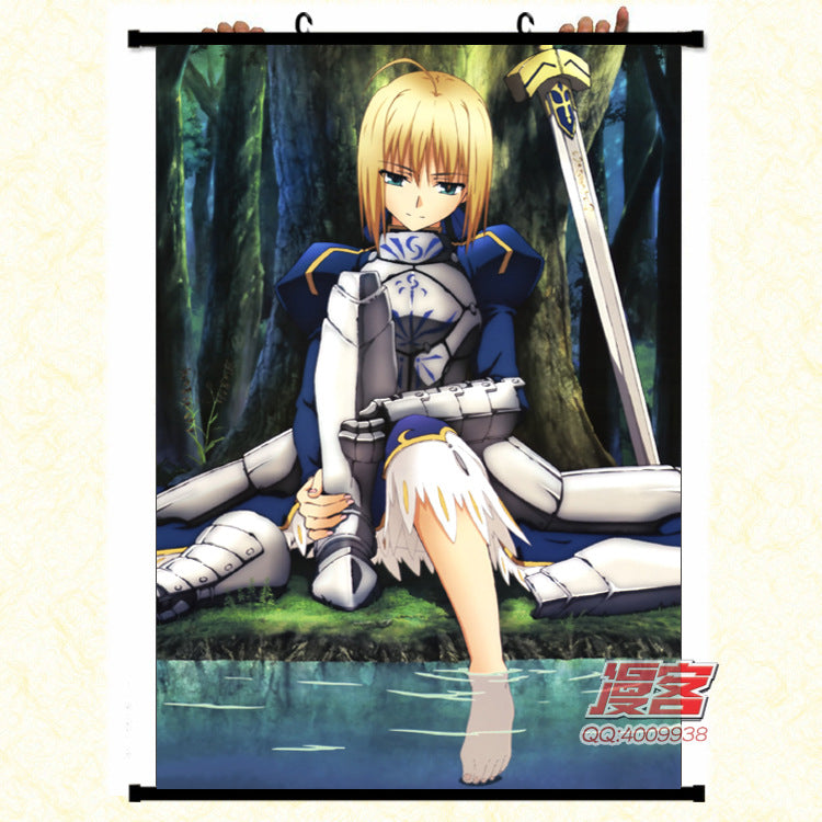 Wall Scroll - Fate Saber — Anime House ANZ