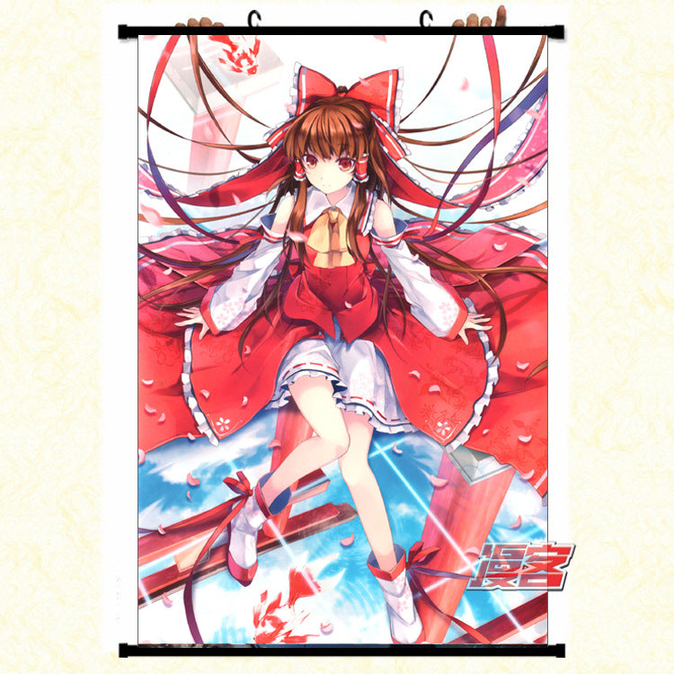 Wall Scroll - Touhou Project Hakurei Reimu — Anime House ANZ