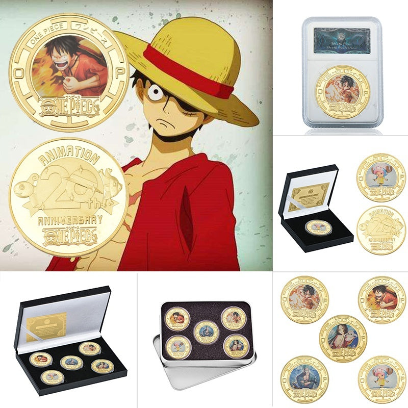One Piece Gold Plated Coins — Anime House