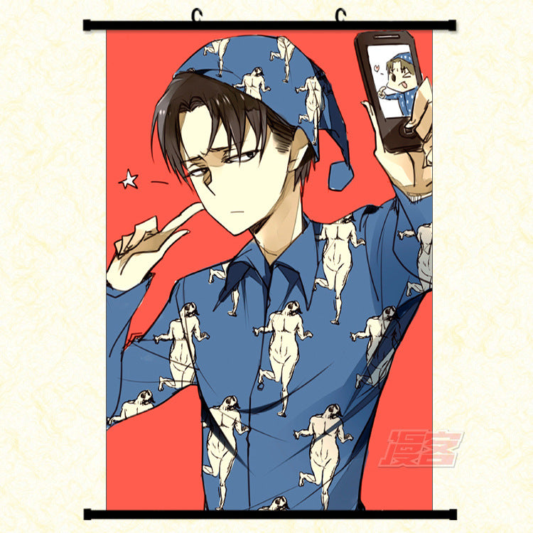 Wall Scroll – Attack On Titan Levi — Anime House ANZ