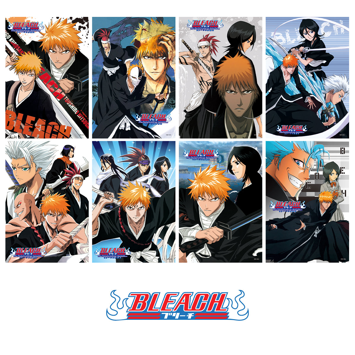 BLEACH 8PC A3-SIZE ANIME POSTER SET 3551 — Anime House