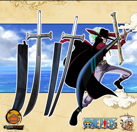 Metal Katana / Sword Dracule Mihawk One Piece Eagle Eye Sword (477A/47 ...
