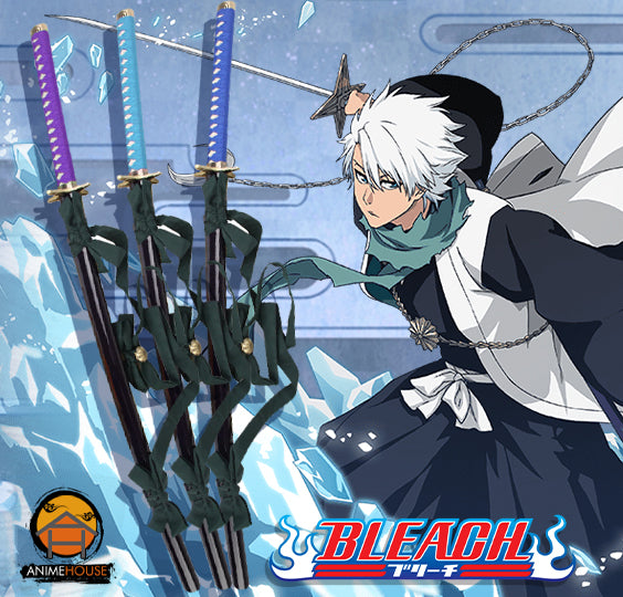 Metal Katana / Sword Toshiro Hitsugaya: Bleach (424/424-1) — Anime House