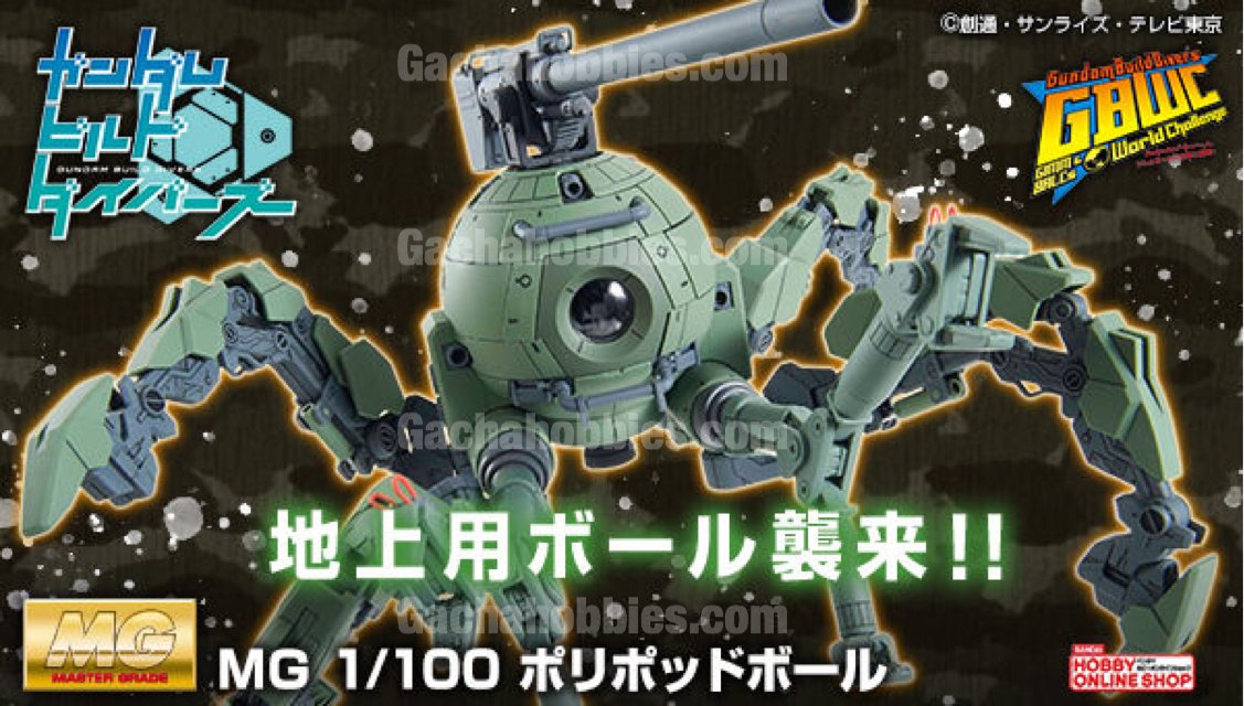 PRE-ORDER MG 1/100 Gundam RB-79 Polypod Ball Limited — Anime House