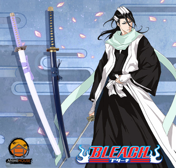 Metal Katana / Sword Byakuya Kuchiki: Bleach (438/438-1) — Anime House