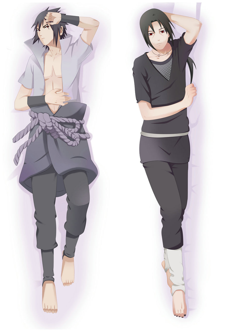 Naruto Sasuke Dakimakura Hugging Peach Skin Body Pillow (N10) — Anime ...