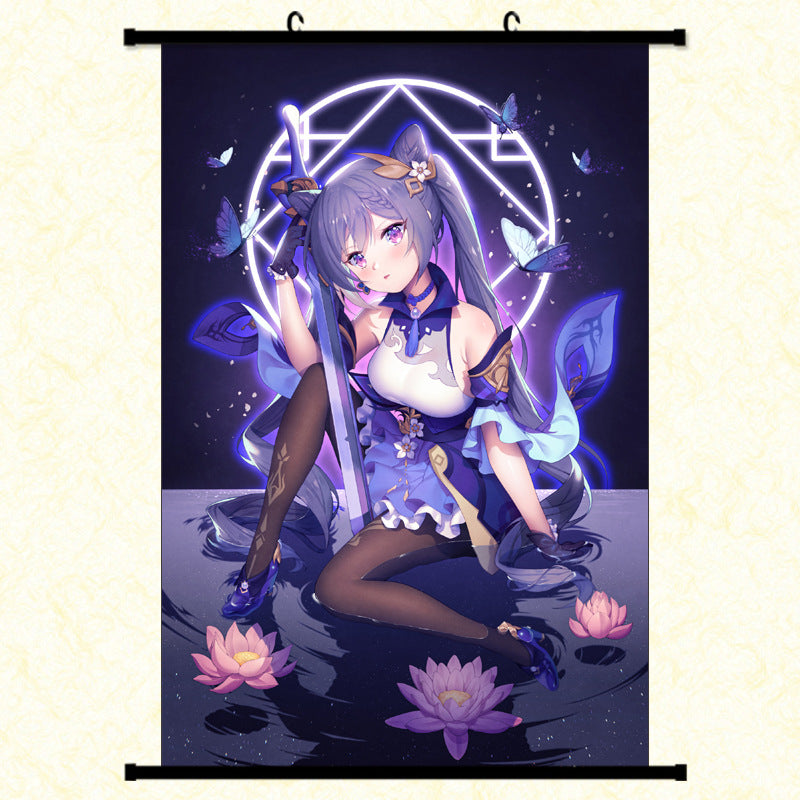 Wall Scroll - Genshin Impact KeQing — Anime House ANZ