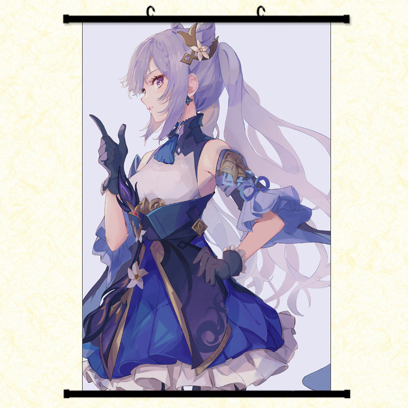 Wall Scroll - Genshin Impact KeQing — Anime House