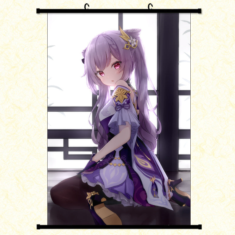 Wall Scroll - Genshin Impact KeQing — Anime House ANZ