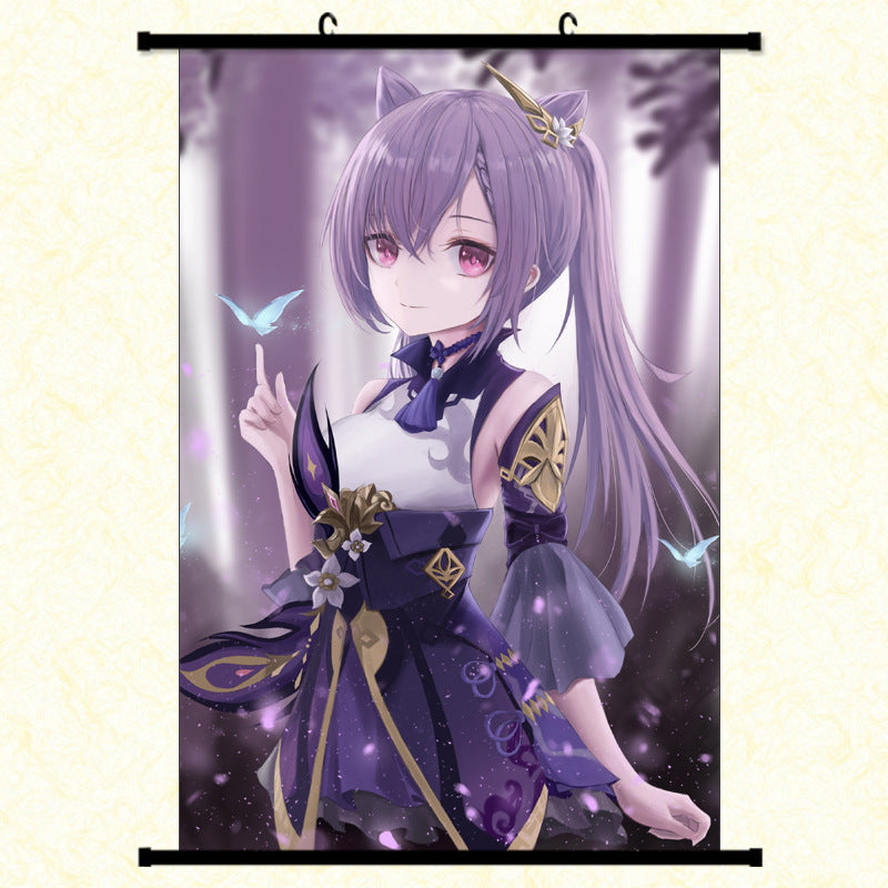 Wall Scroll - Genshin Impact KeQing — Anime House