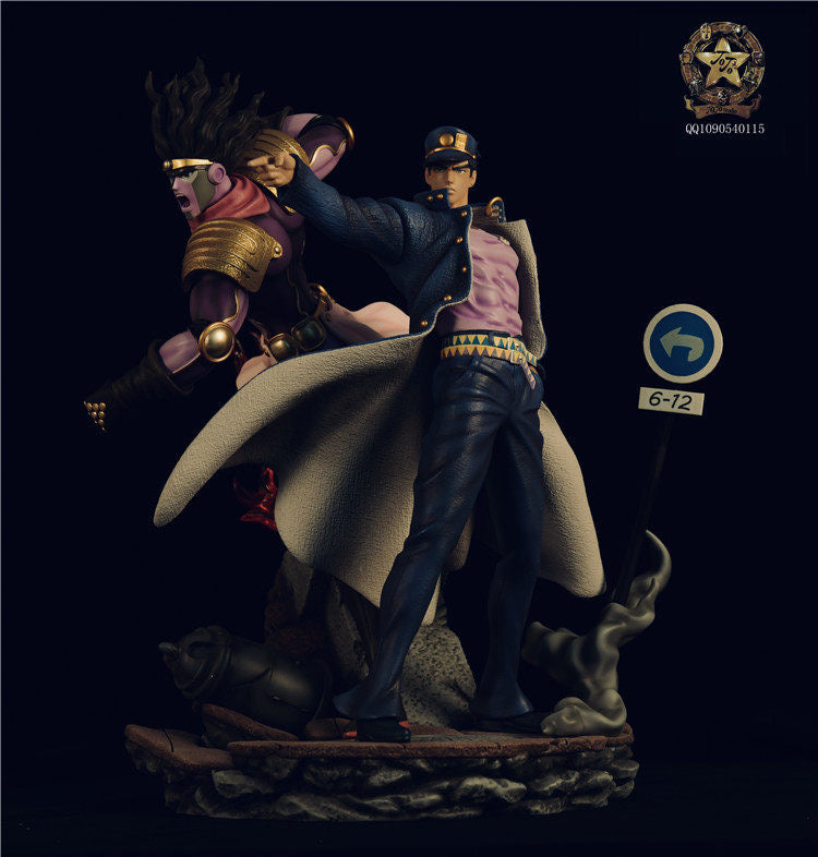 Pre-Order GK Garage Kit Resin Figure JOJO Studio – Jotaro Kujo and Sta ...