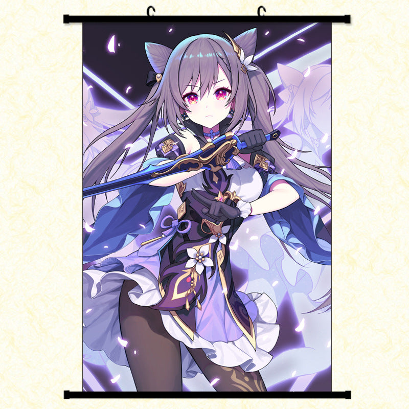 Wall Scroll - Genshin Impact KeQing — Anime House