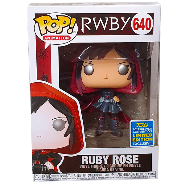 Funko Pop RWBY - Ruby Rose w/Hood Pop! SD19 Limited Edition 2019 Summe ...