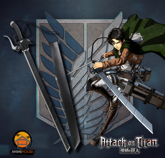 Metal Katana / Sword Survey Corps ODM Gear: Attack on Titan (532 ...