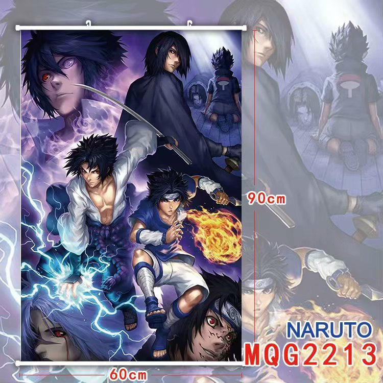 PREMIUM WALL SCROLL - NARUTO Sasuke — Anime House ANZ