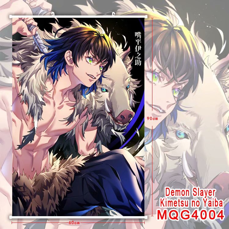 PREMIUM WALL SCROLL - DEMON SLAYER Inosuke — Anime House