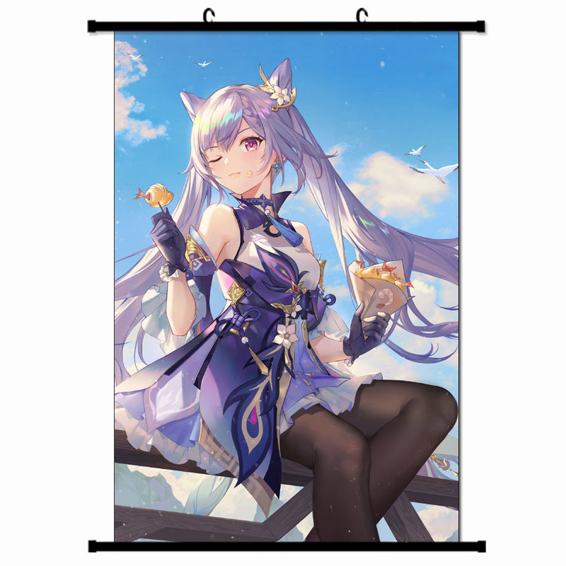Wall Scroll - Genshin Impact KeQing — Anime House ANZ