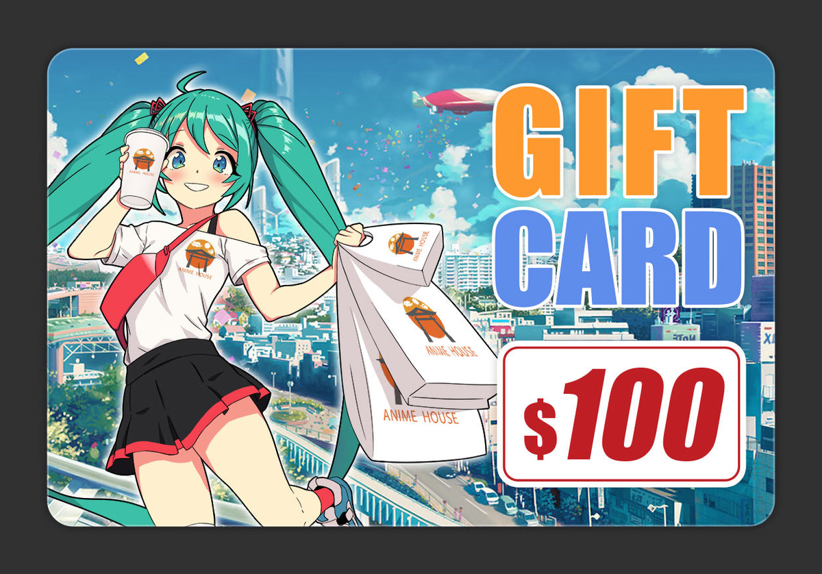 NZD $100 Gift Card Gift Voucher (Digital Card sent by Email) — Anime ...