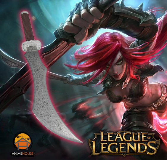 metal sword league of legends the Sinister Blade Katarina Du Couteau c ...