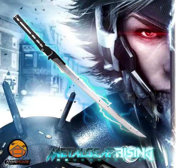 Metal Katana / Sword Raiden sword Metal Gear Rising (489D) — Anime House