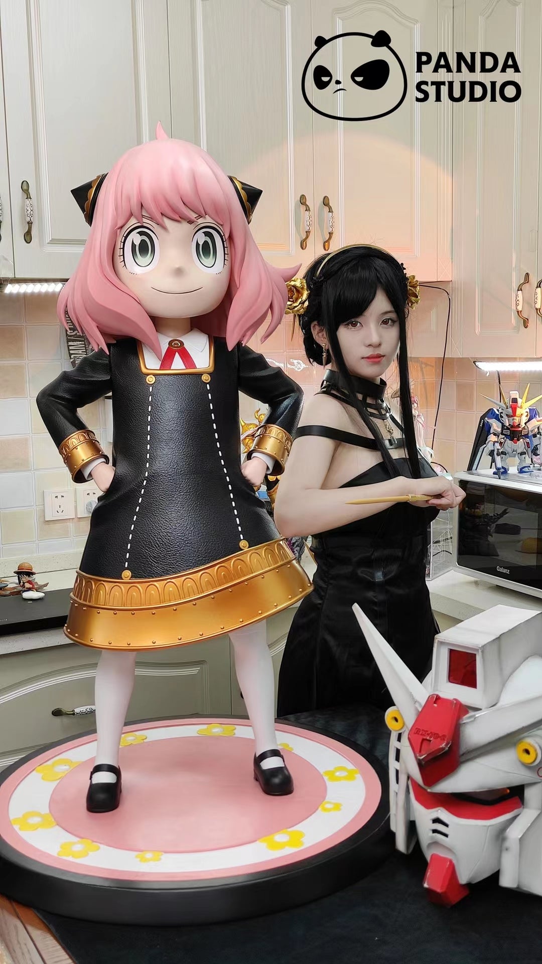 Pre-Order GK Resin Figure Spy Family Anya Forger Life-Size 1:1 Statue ...