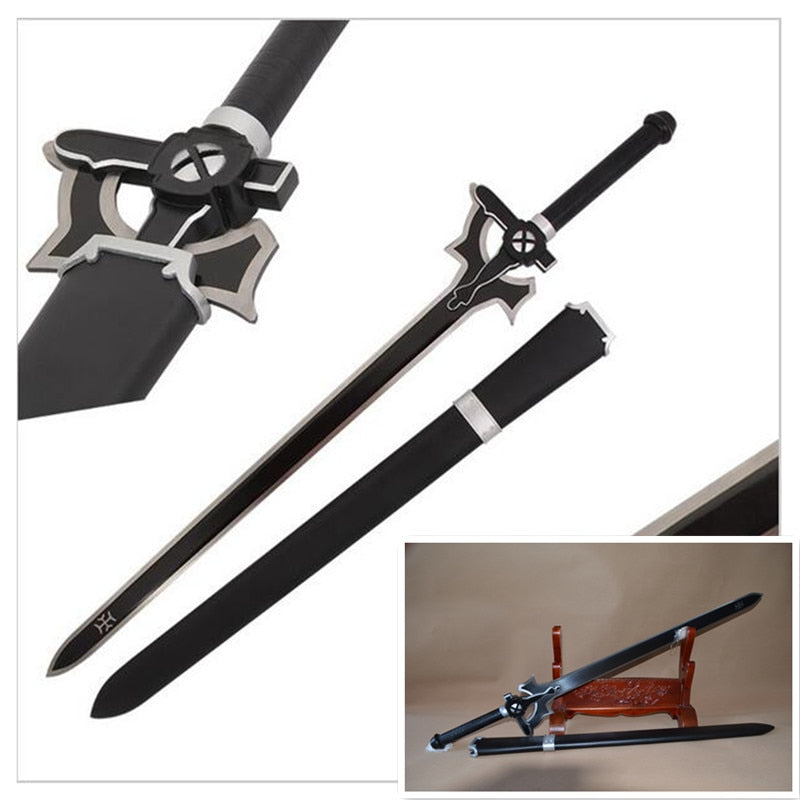 Metal Sword - Sword Art Online Kirito's Elucidator Sword 495C — Anime ...