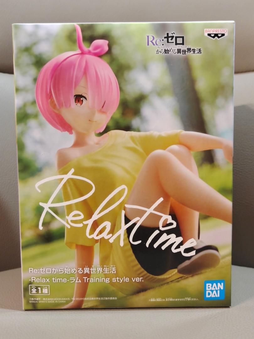 Banpresto Re:Zero Starting Life in Another World Relax Time Ram Figure ...