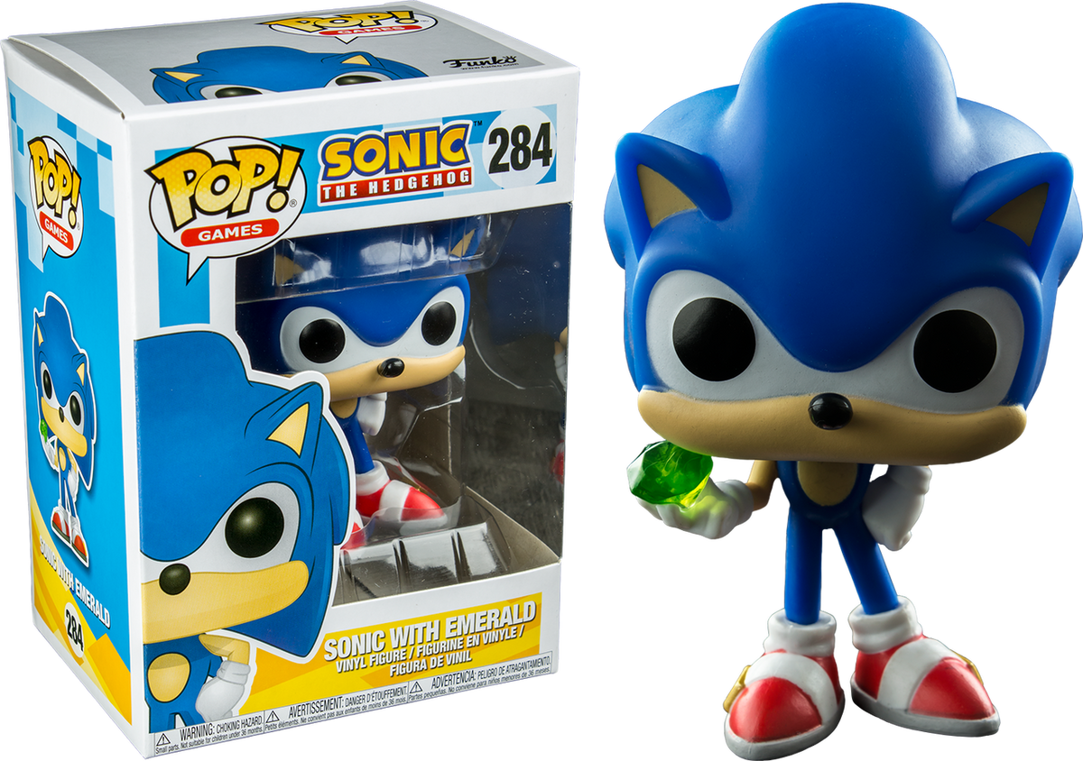 Funko Pop Sonic - 284 Sonic w/Emerald- Pop! — Anime House