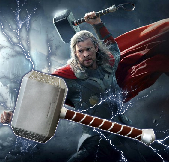 Marvel Avengers: Thor Foam Hammer Cosplay replica weapon 1050 — Anime ...